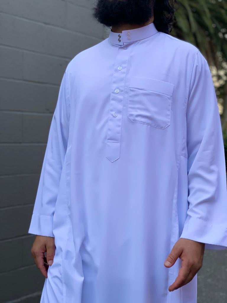 Al Haramain White – Maqbool Islamic Clothing